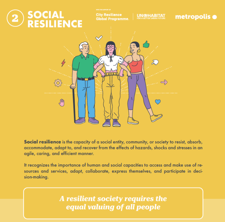 Social Resilience Infographic